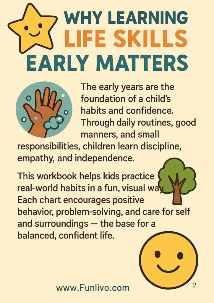 Good Habits and Life Skills Charts for Kids